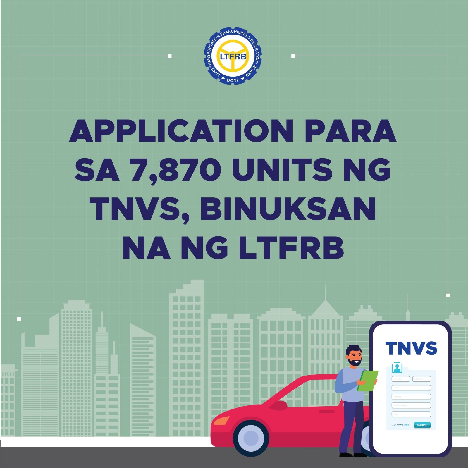 7,000 NEW TNVS SLOTS NOW OPEN – Nemerson Austria
